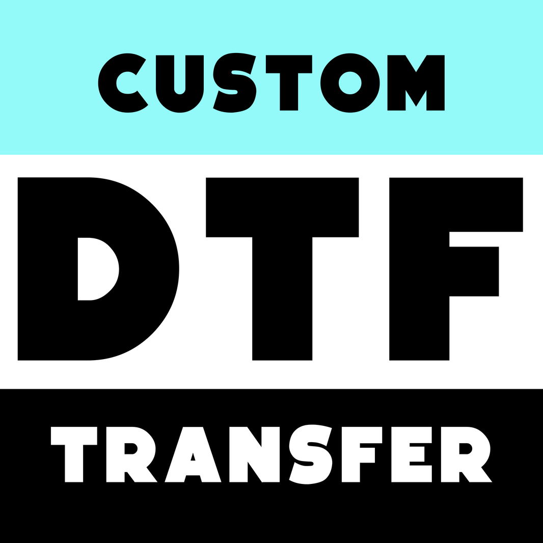 Custom DTF Transfer sheets gangsheets direct to film – Backroad Graphx